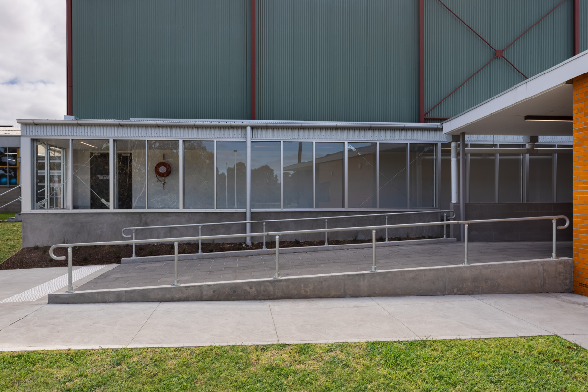 Sandringham Basketball Stadium Walkway - 2MORO Group